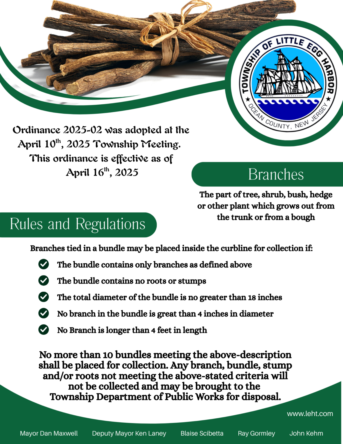 Trash Recycling – Little Egg Harbor Township